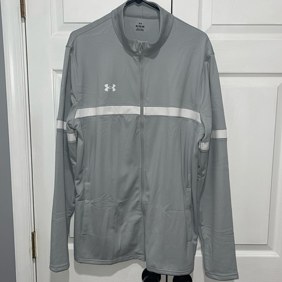 Under Armour | Jackets & Coats | Under Armour Gray Full Zip Jacket ...